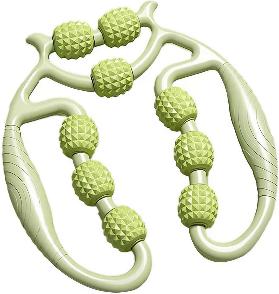 GlobaShun Massage Roller Relax Roller 9 Wheels,Multifunctional Ring ...