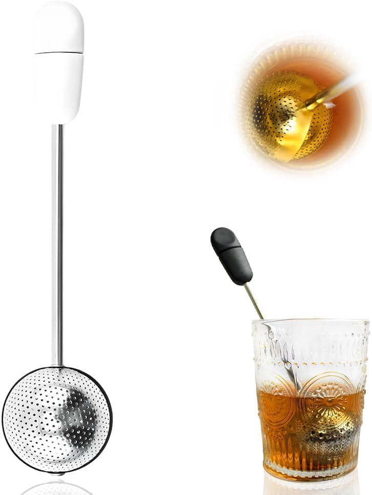 GlobaShun Stainless Steel Tea Strainer, 2025 New Tea Ball Infuser ...