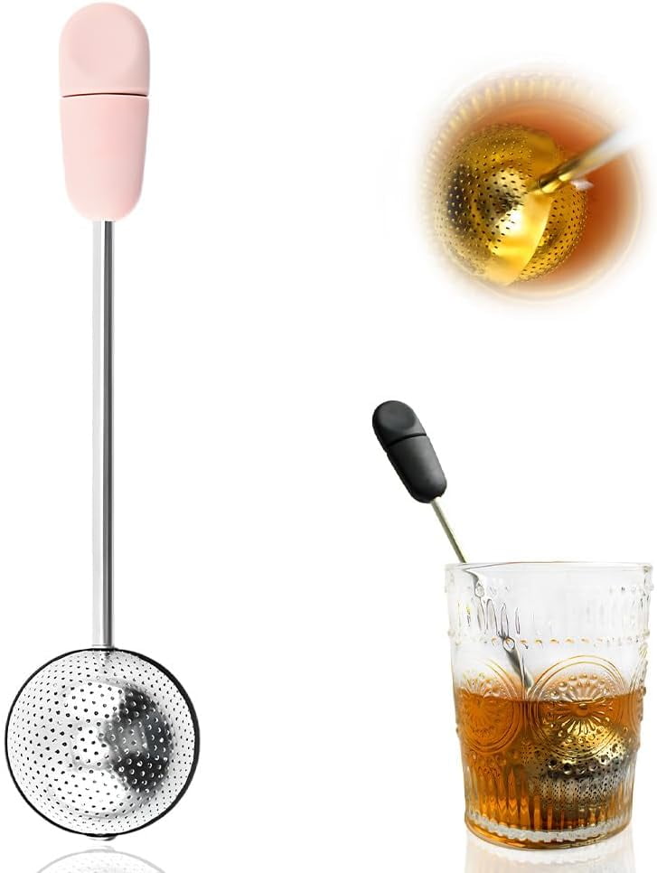 GlobaShun Stainless Steel Tea Strainer, 2025 New Tea Ball Infuser ...