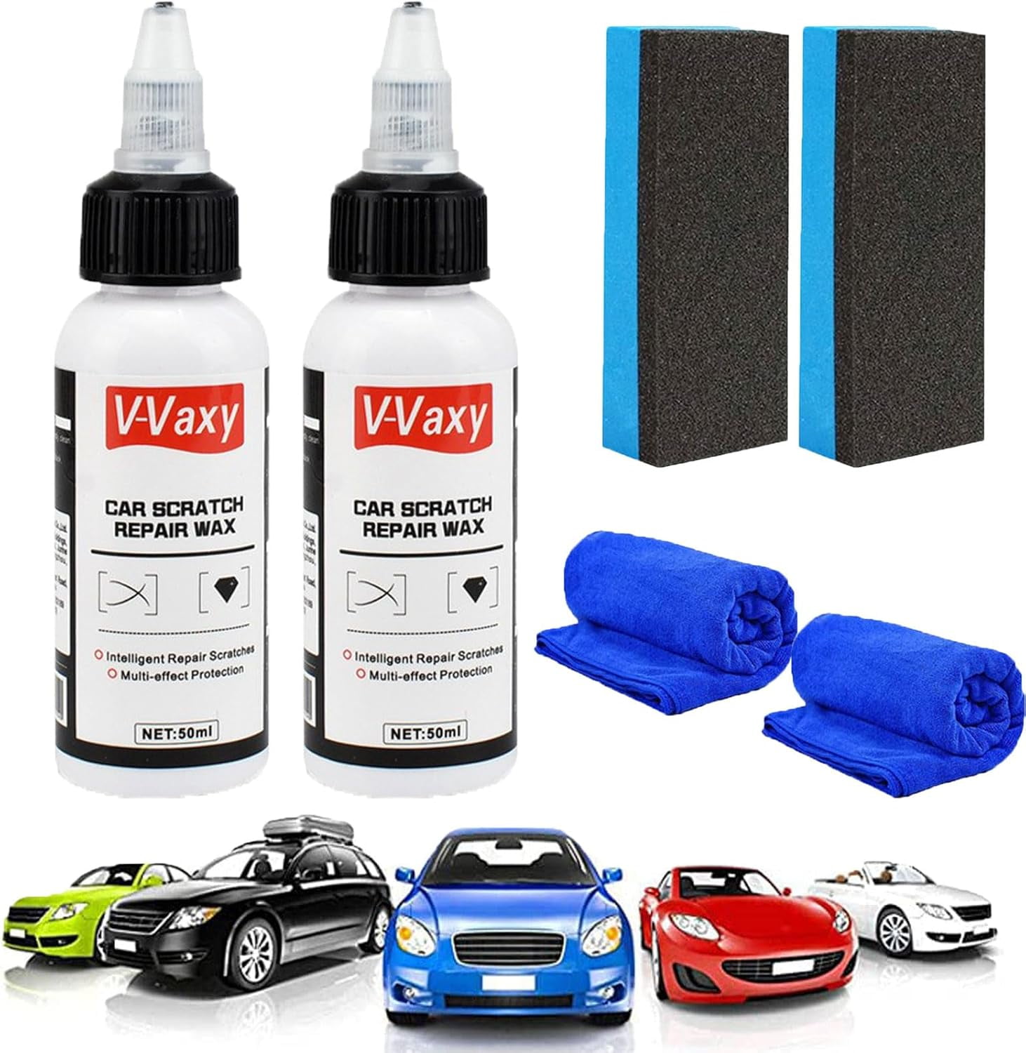 GlobaShun V-Vaxy Car Scratch Repair Wax, Ultimate Paint Restorer Vvaxy ...