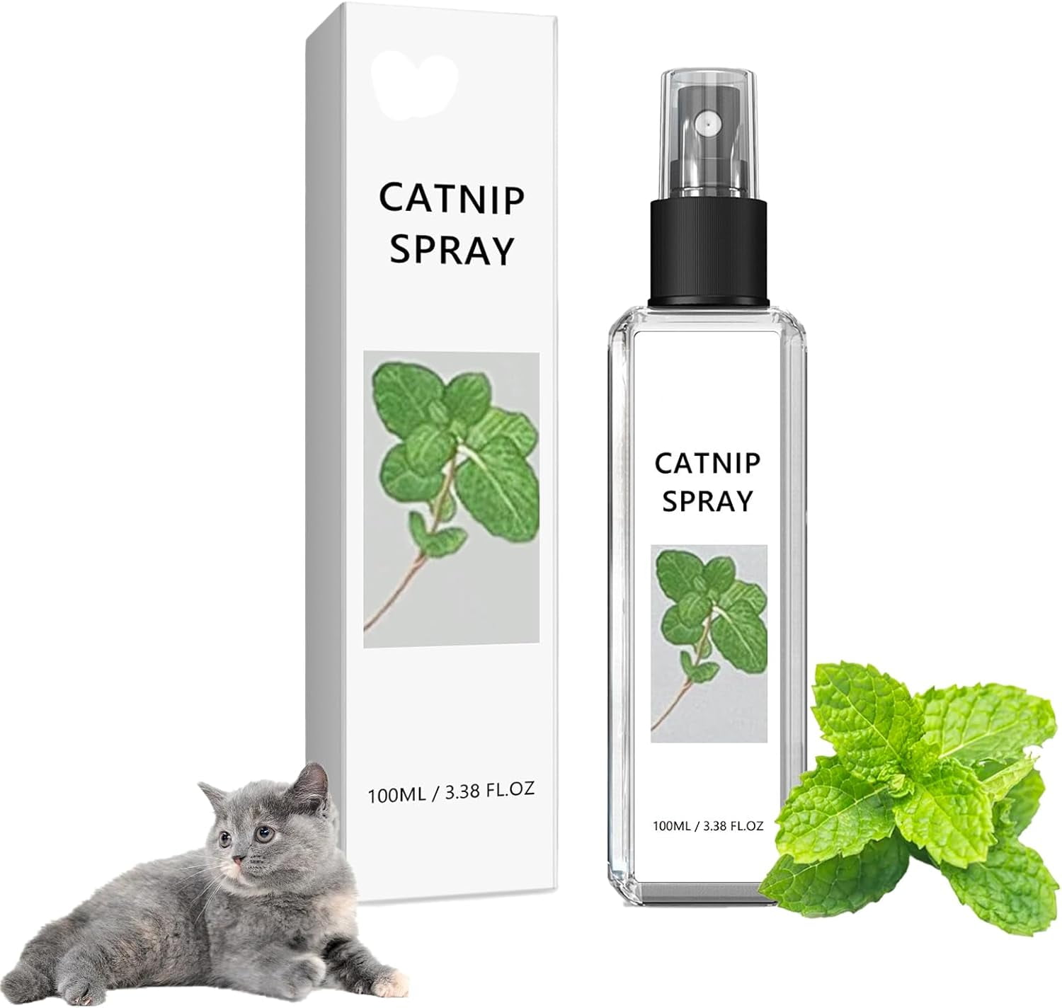 GlobaShun cat Spray,Catnip Spray for Indoor Cats,Cat Anxiety Relief ...