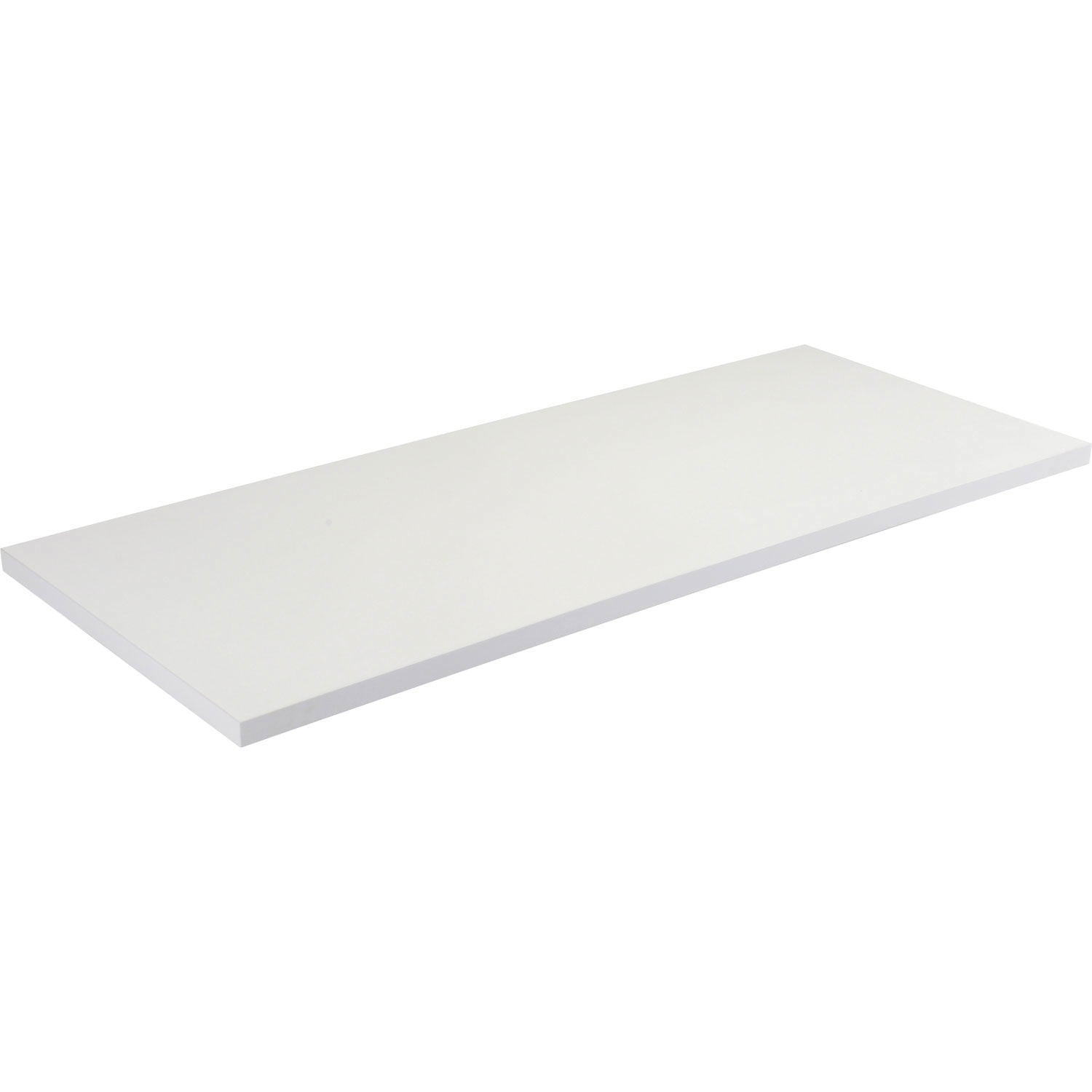 Workbench Top - Plastic Laminate Square Edge, Light Gray, 96" W x 30" D ...