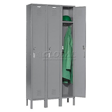 Global Industrial 254116GY 12 x 12 x 72 in. Single Tier Infinity Locker ...