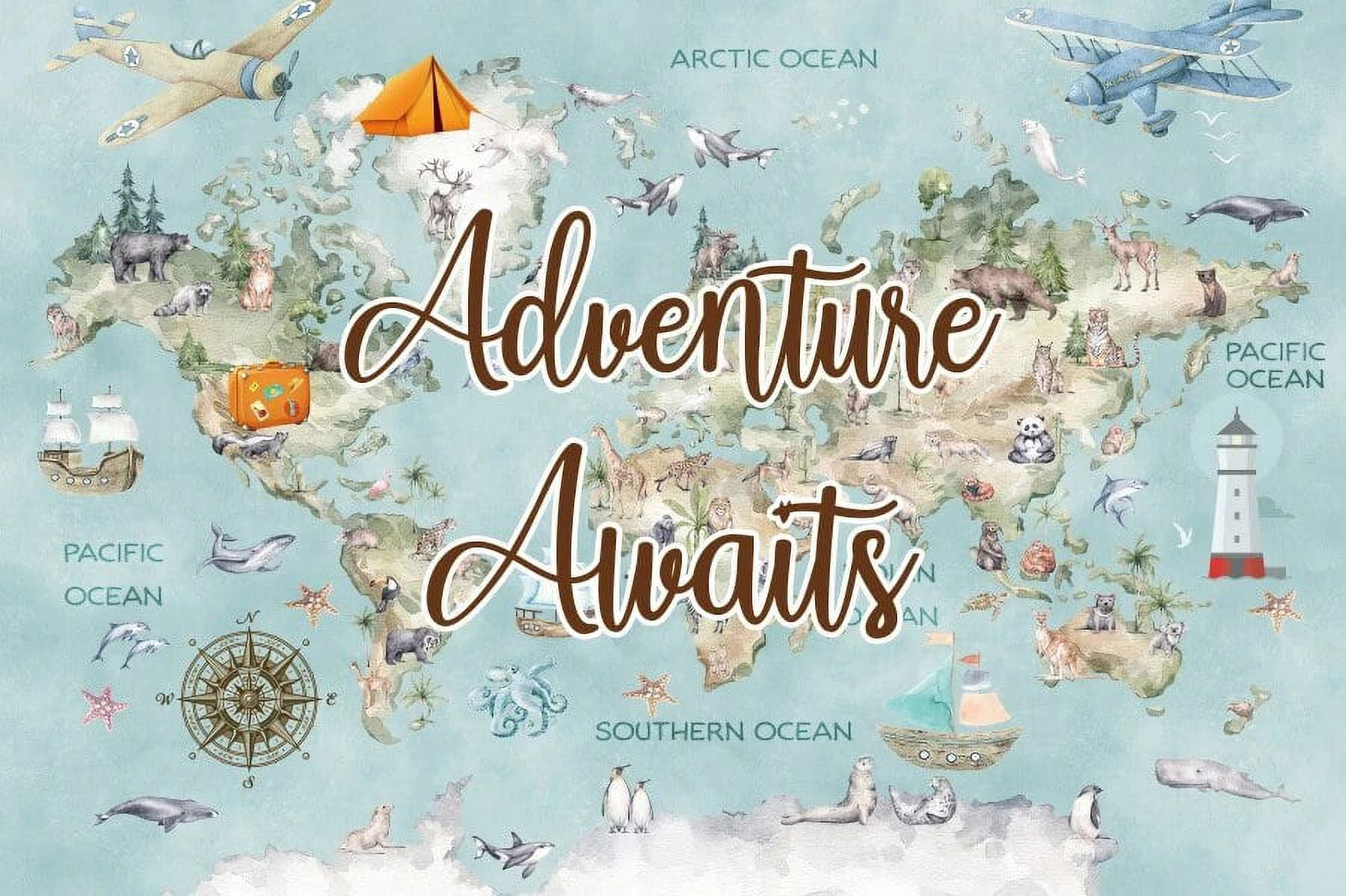 Global Adventure Auailts World Tour Photocall Backgrounds Child ...