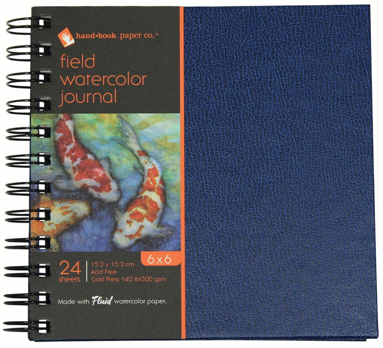 Global Art Field Watercolor Journal, 6in x 6in - Walmart.com