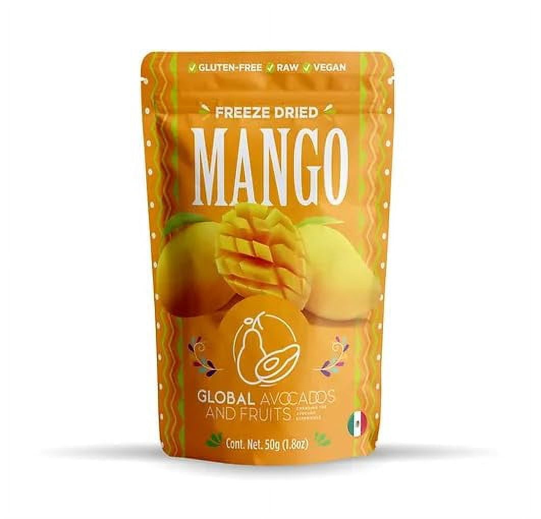 Global Avocados and Fruits CM31 I Freeze Dried Mangos I 50g bag (3 Pack ...