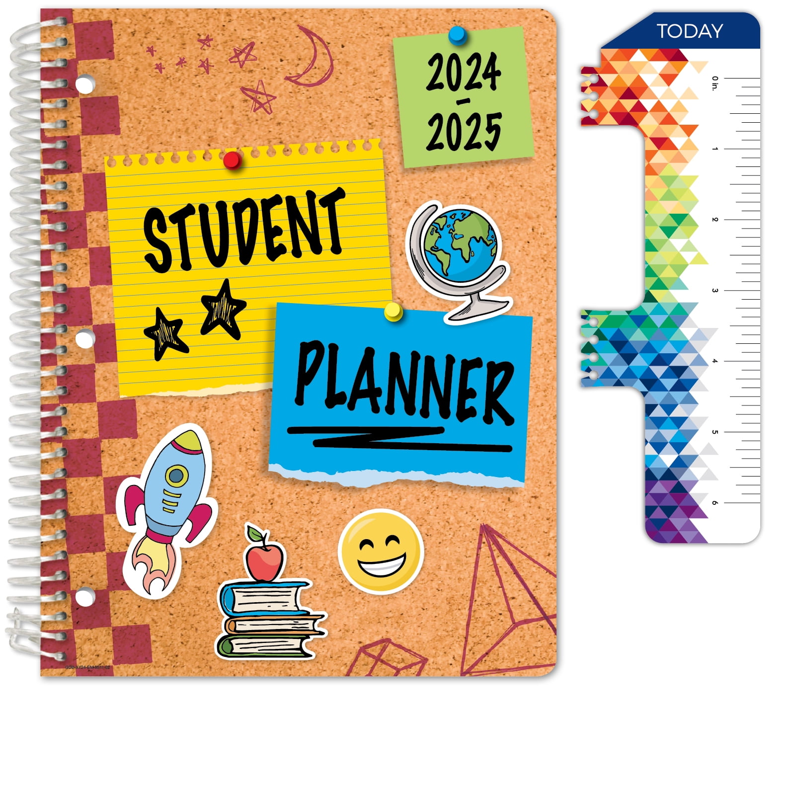 Global Datebooks Weekly Agenda Book: Elementary Student Planner AY 2024 ...