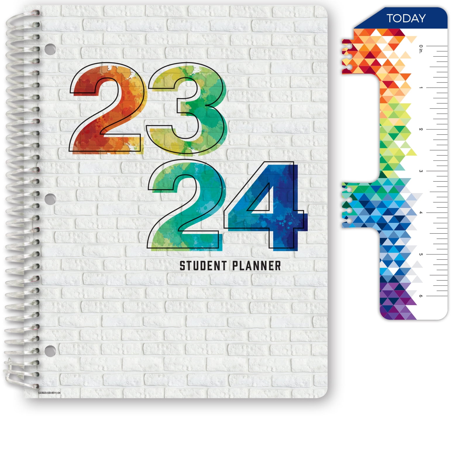 Global Datebooks Dated Middle or High School Secondary Student Planner ...