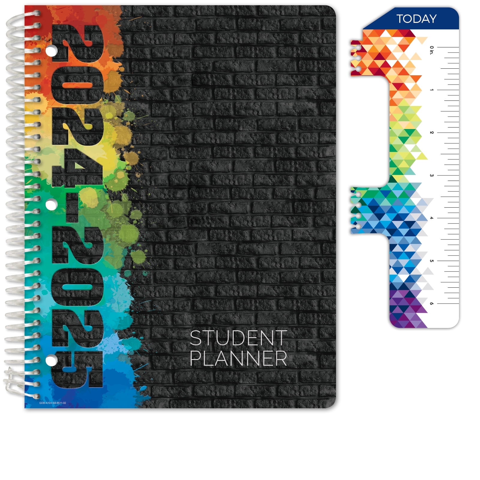 Global Datebooks Dated Middle or High School Secondary Student Planner ...