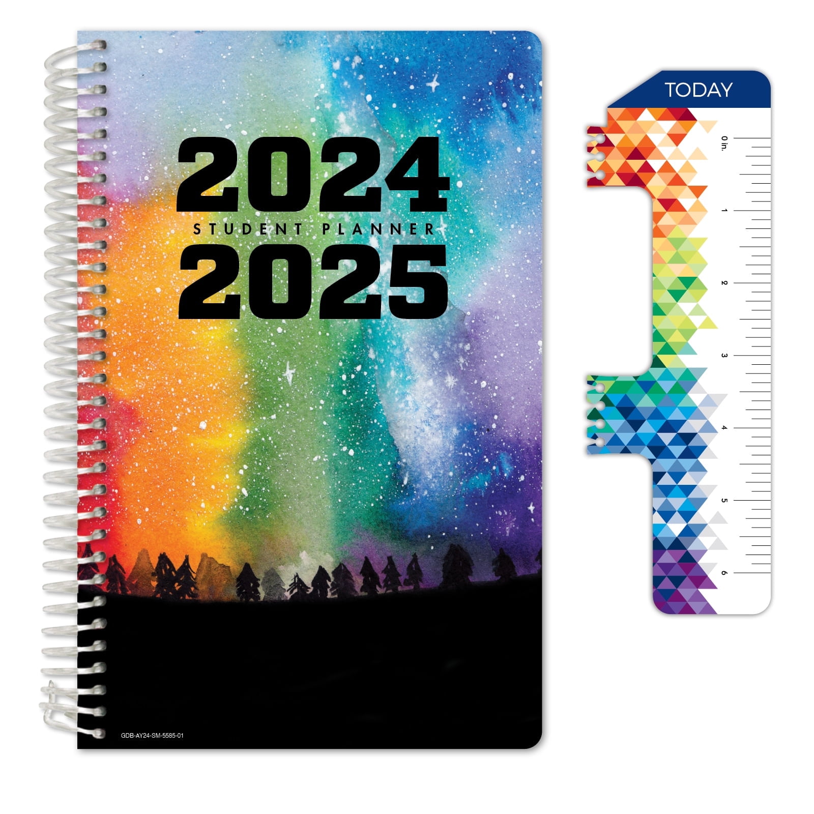 Global Datebooks Dated Middle or High School Secondary Student Planner ...
