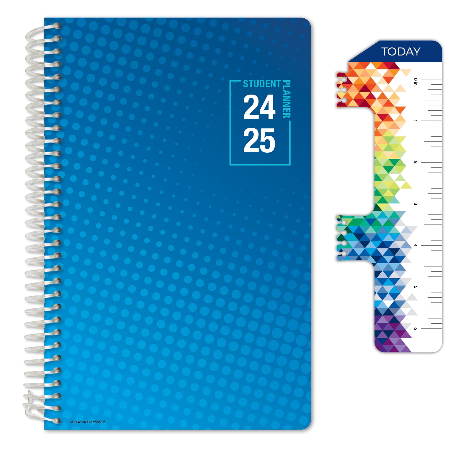 Global Datebooks Dated Middle or High School Secondary Student Planner ...