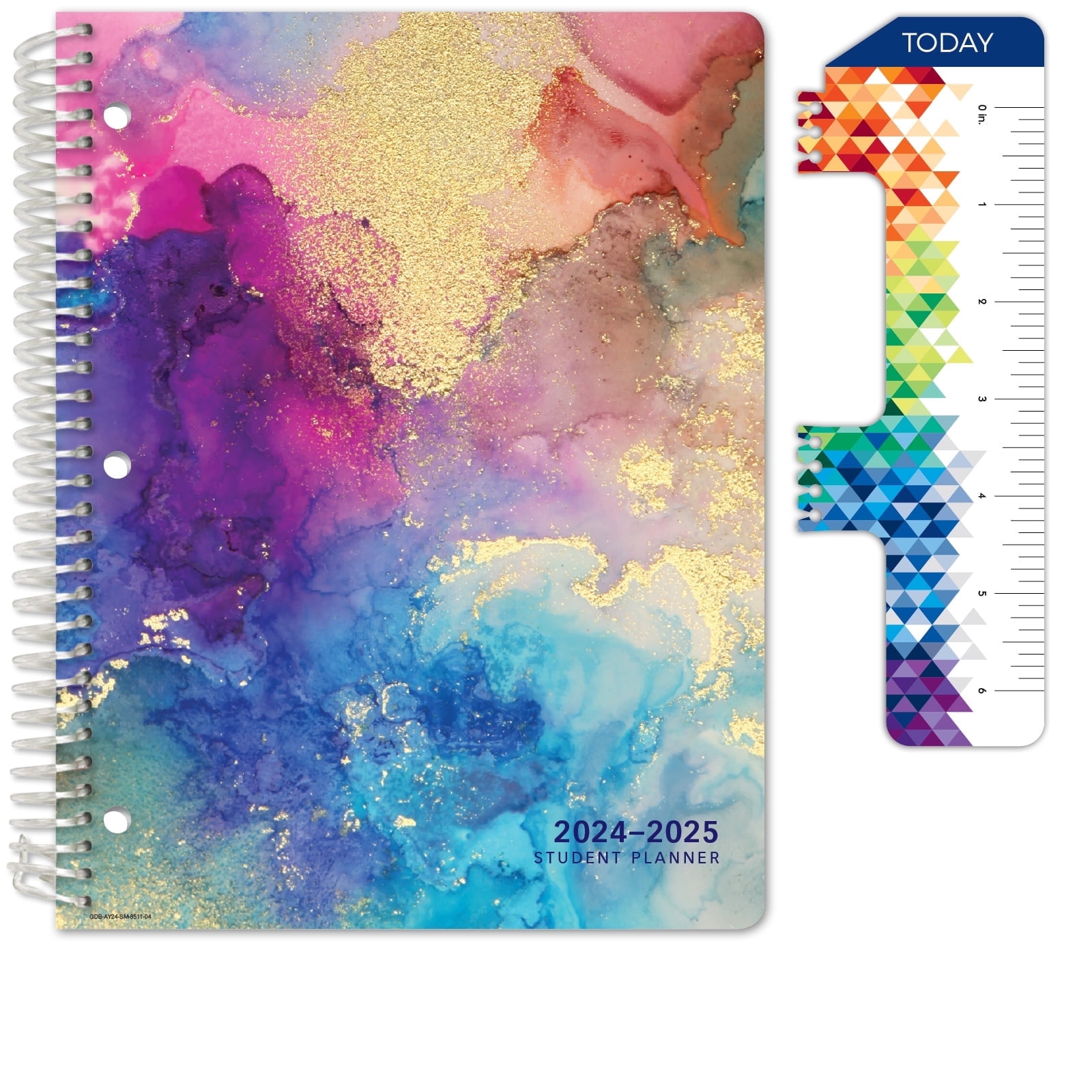 Global Datebooks Dated Middle or High School Secondary Student Planner ...