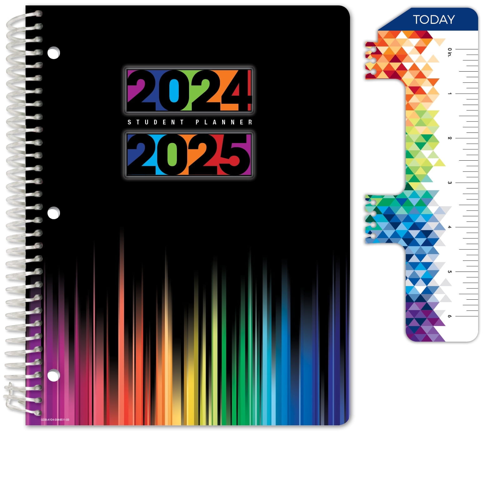 Global Datebooks Dated Middle or High School Secondary Student Planner ...