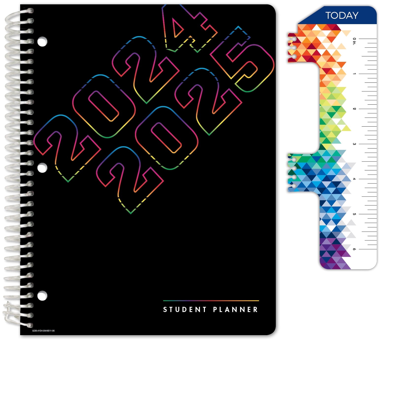 Global Datebooks Dated Middle or High School Secondary Student Planner ...