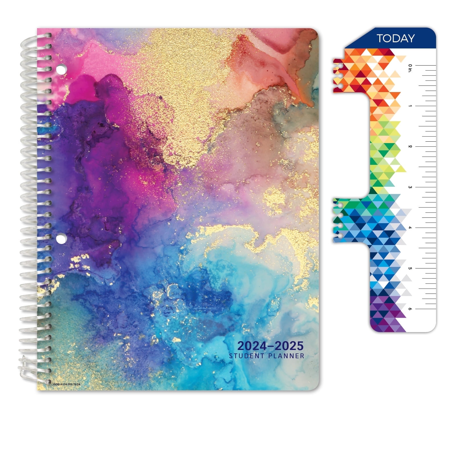 Global Datebooks Dated Middle or High School Secondary Student Planner ...