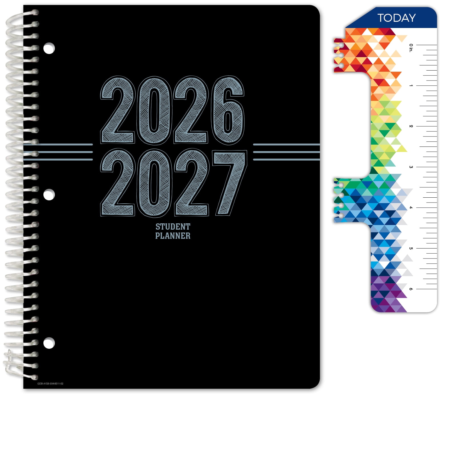 Global Datebooks Secondary Student Planner AY 2026-2027 - Matrix Style ...