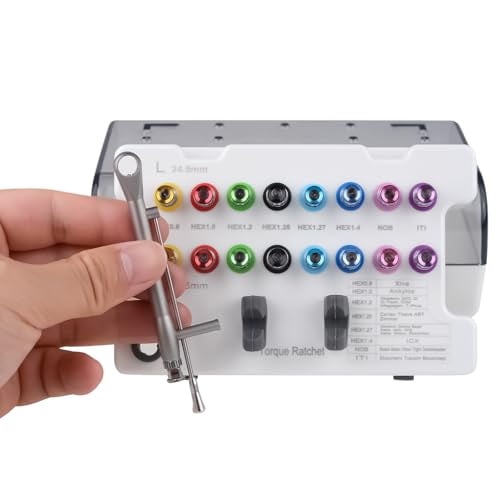 Global-Dental Colorful Implant Prosthetic Universal Torque Wrench Kit ...