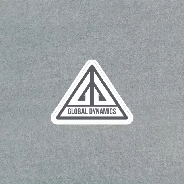 Global Dynamics Logo Sticker - Scifi Mystery Series Inspired Vinyl ...