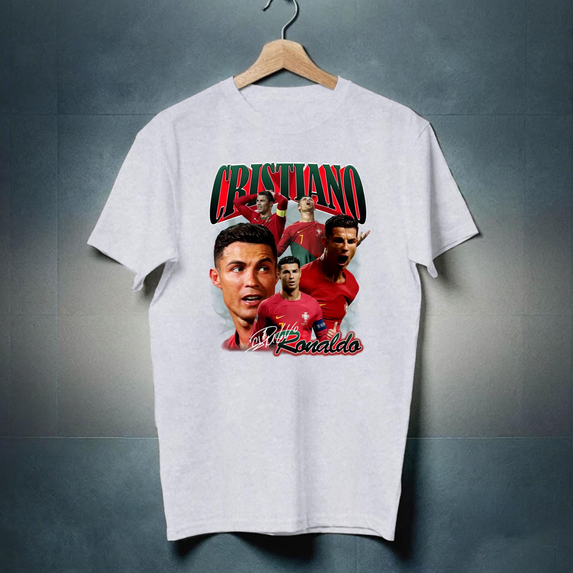 Global Football Legend Tribute Shirt, Iconic Number 7 Sports Graphic ...