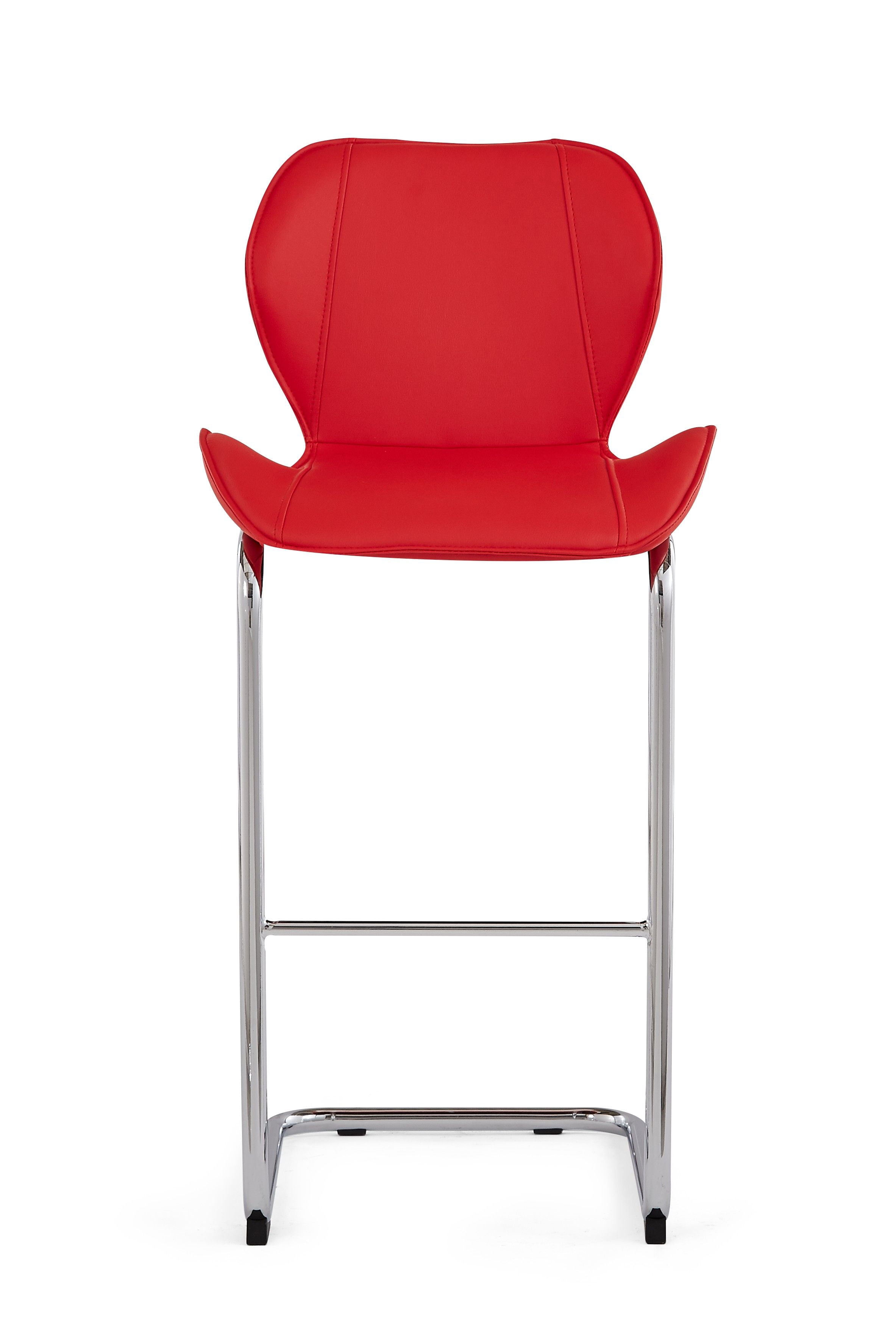 D1446 2 RED BAR STOOLS - Walmart.com