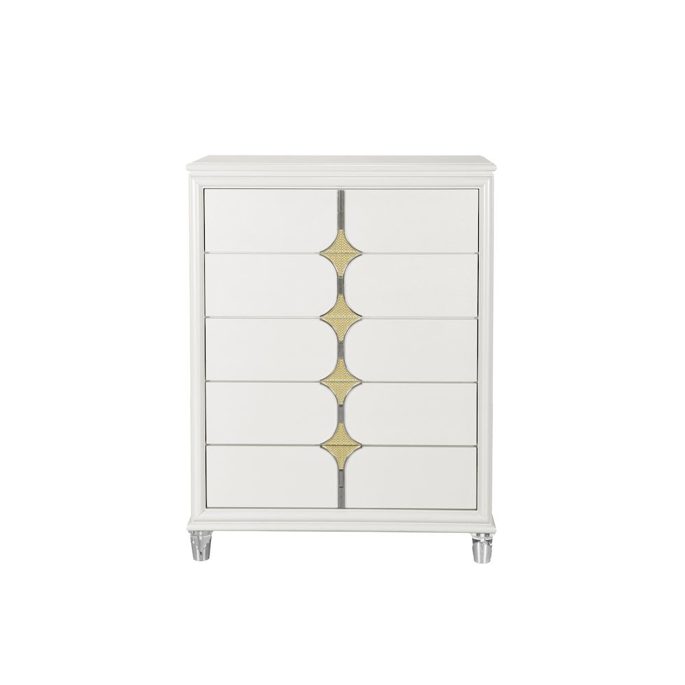Global Furniture USA Contemporary Orion Gold Chest - Walmart.com