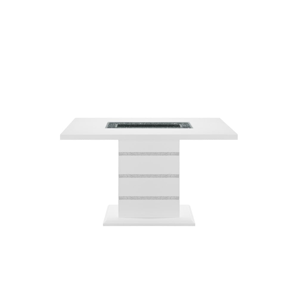 MONACO WHITE RECTANGULAR BAR TABLE - Walmart.com
