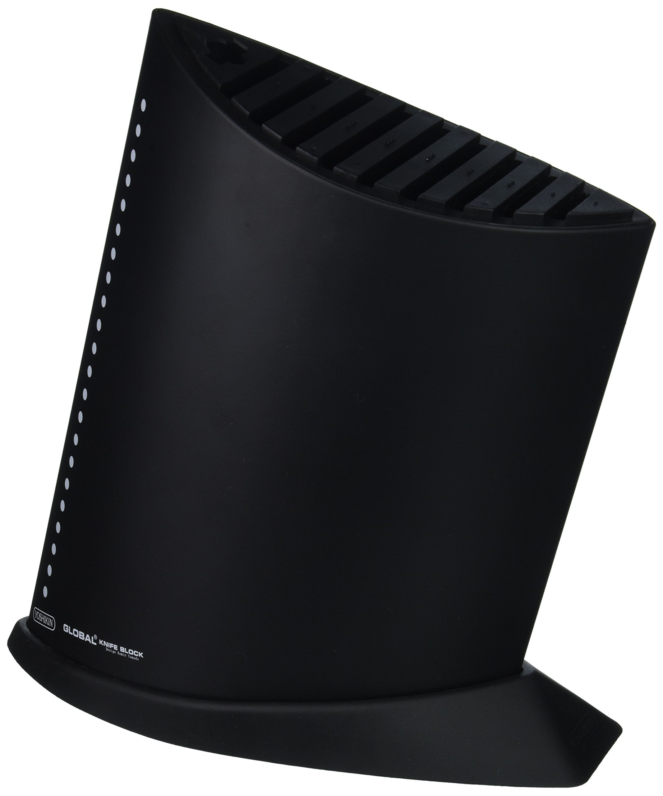 Global GKB-52/CB, 10 Slot Knife Block, Black - Walmart.com