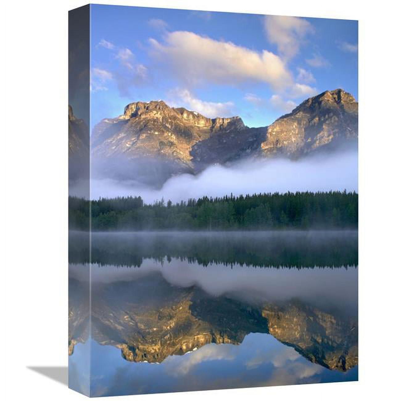Global Gallery Morning Light on Mt Kidd As Seen From Wedge Pond ...