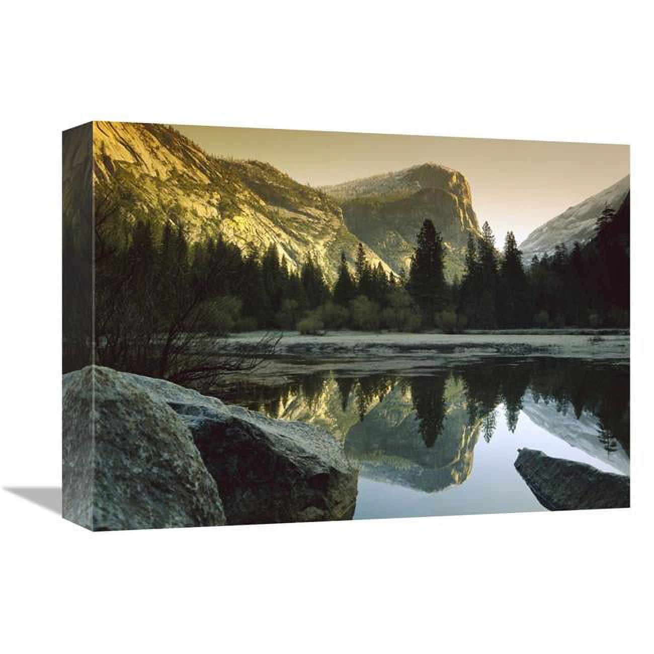 Global Gallery Mt Watkins Reflected in Mirror Lake - Yosemite National ...