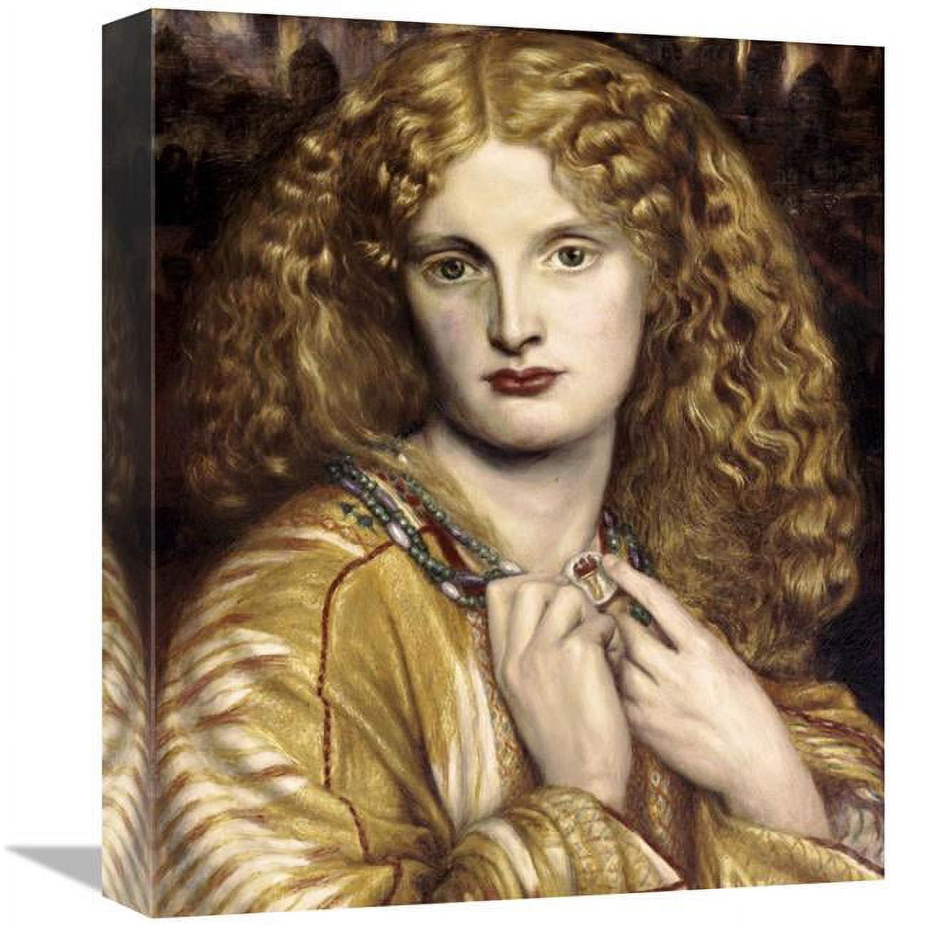 Global Gallery 16 in. Helen of Troy Art Print - Dante Gabriel Rossetti ...