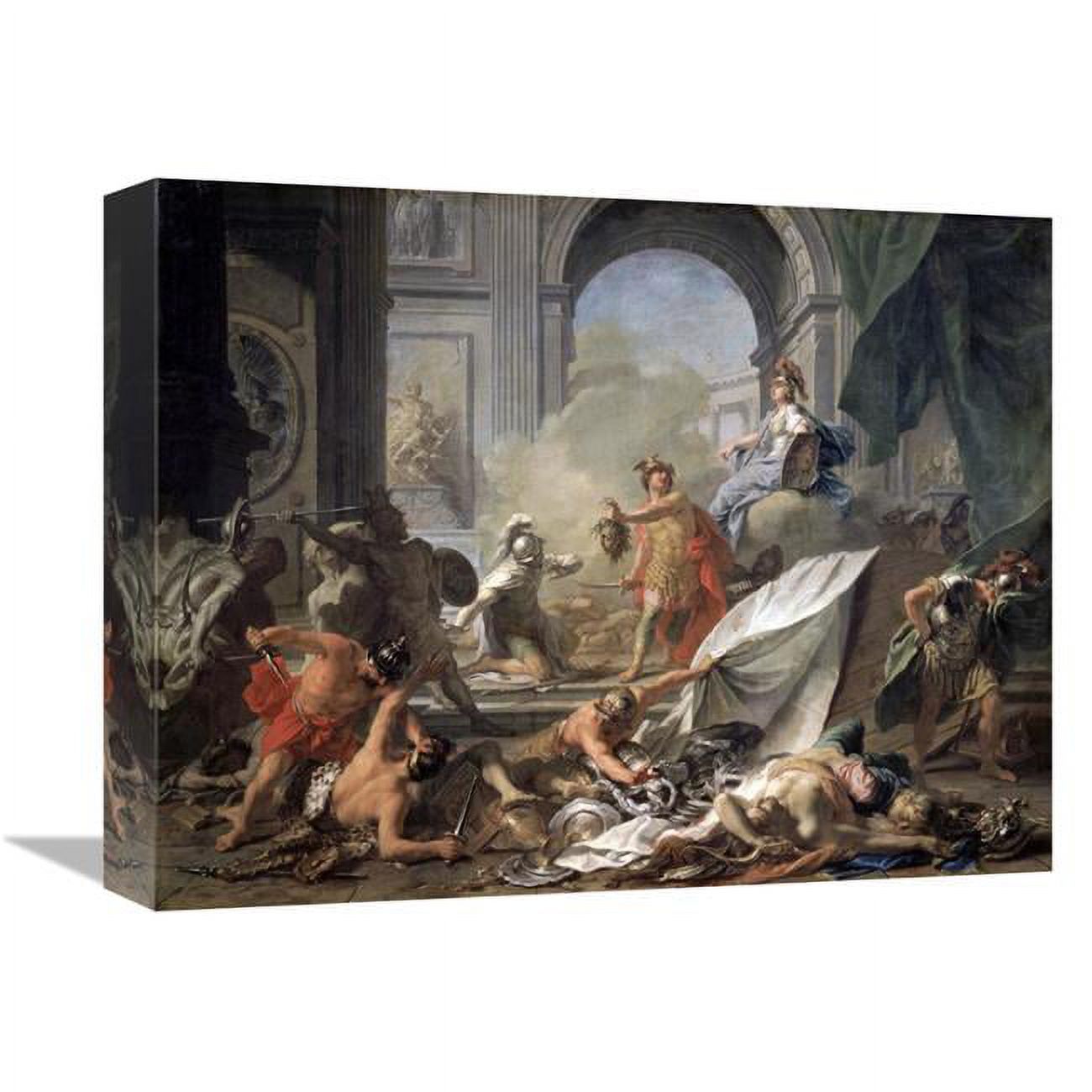 Global Gallery Perseus with Minerva Showing the Head of Medusa Art ...