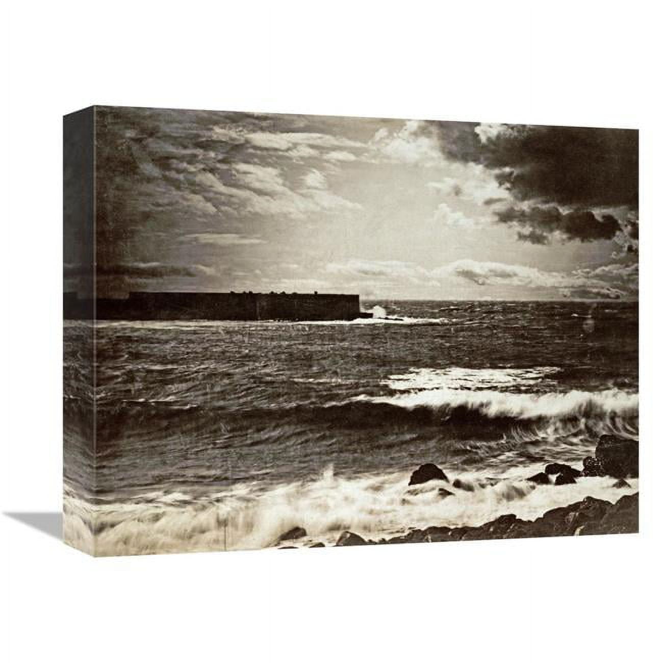 Global Gallery The Great Wave - Sete Art Print - Gustave Le Gray ...