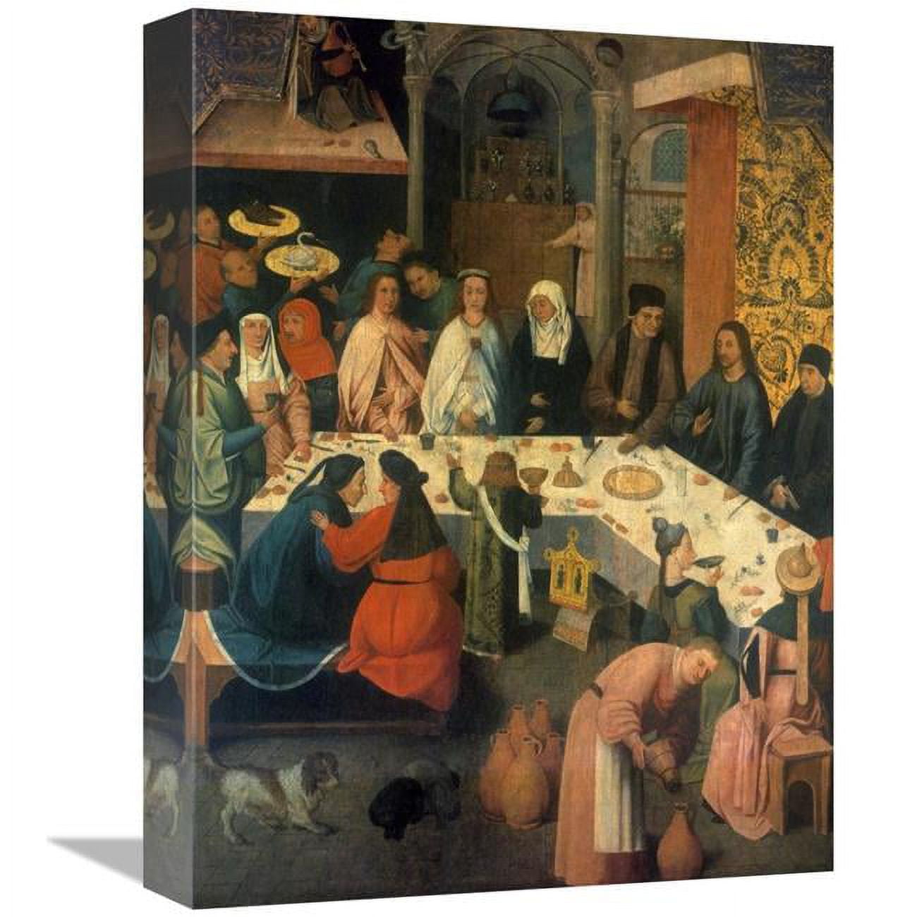 Global Gallery The Wedding at Cana Art Print - Hieronymus Bosch - 16in ...