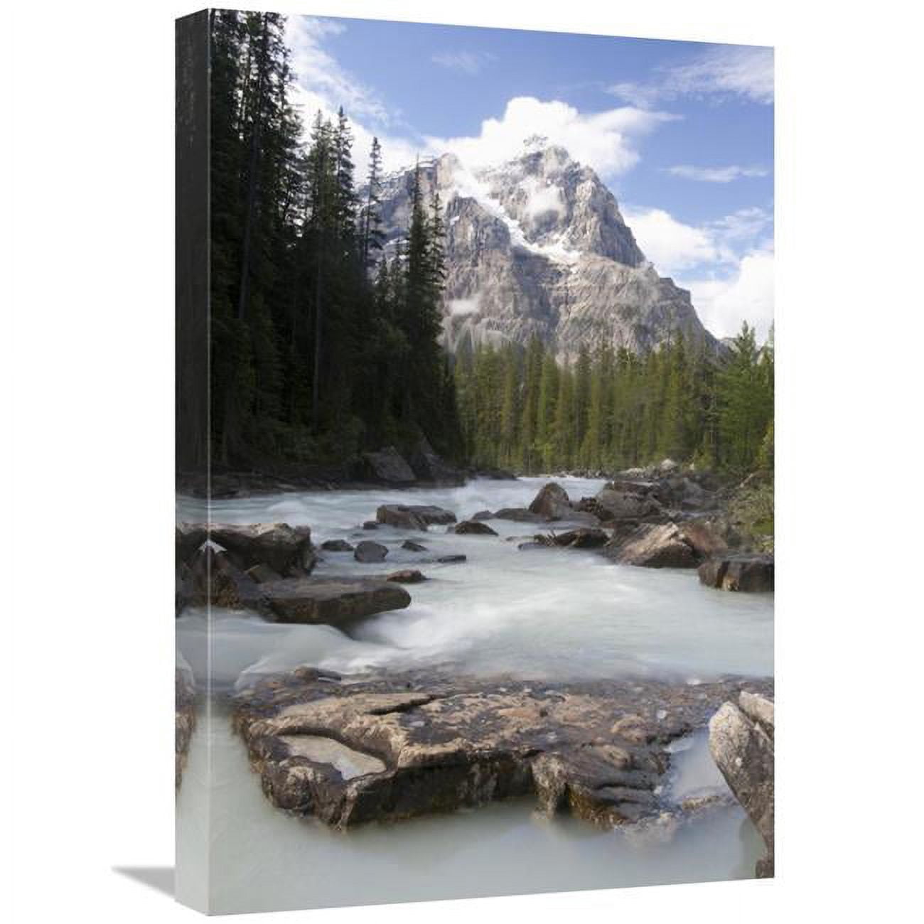 Global Gallery 16 x 24 in. Mount Stephen & Yoho River - Yoho National ...