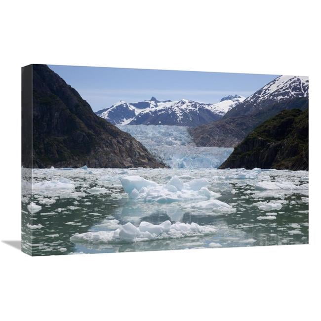 Global Gallery 16 x 24 in. South Sawyer Glacier & Bay Full of Bergy ...