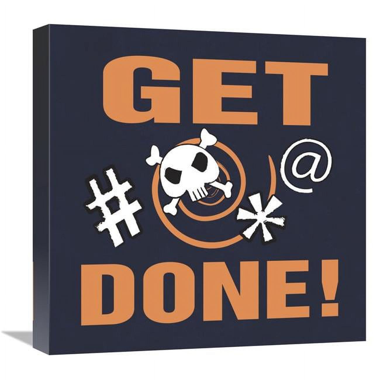 Global Gallery 18 x 18 in. Grawlix - Get it Done Art Print - BG.Studio ...