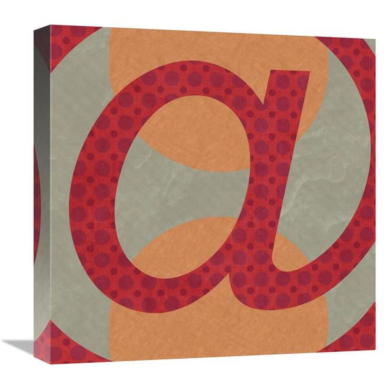 Global Gallery 18 x 18 in. Type Collage - Stacked Symbols 2 Art Print ...