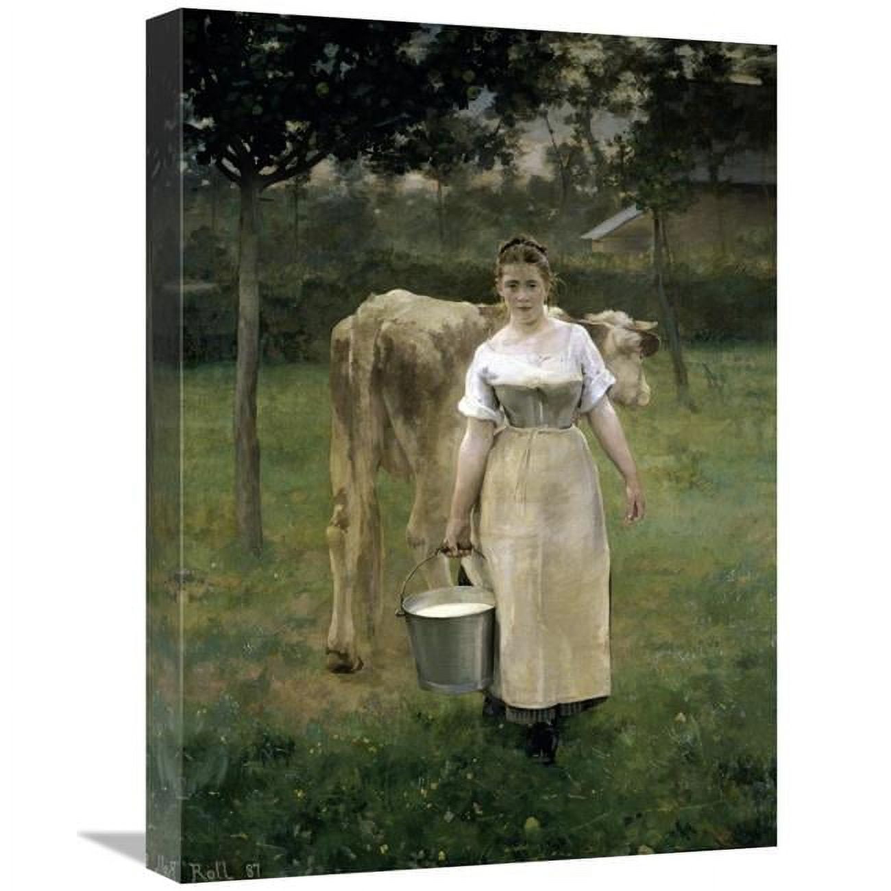 Global Gallery 22 in. 1887 Alfred Philippe Roll Art Print - Alfred ...