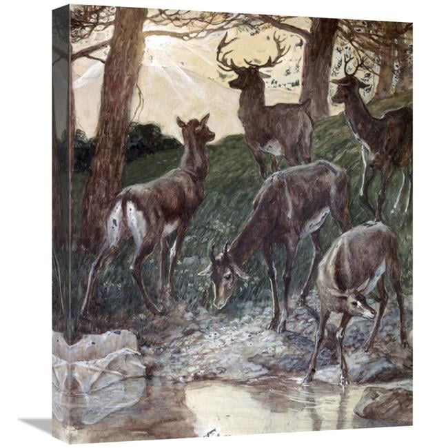Global Gallery 22 in. As Pants the Hart Art Print - James Tissot ...