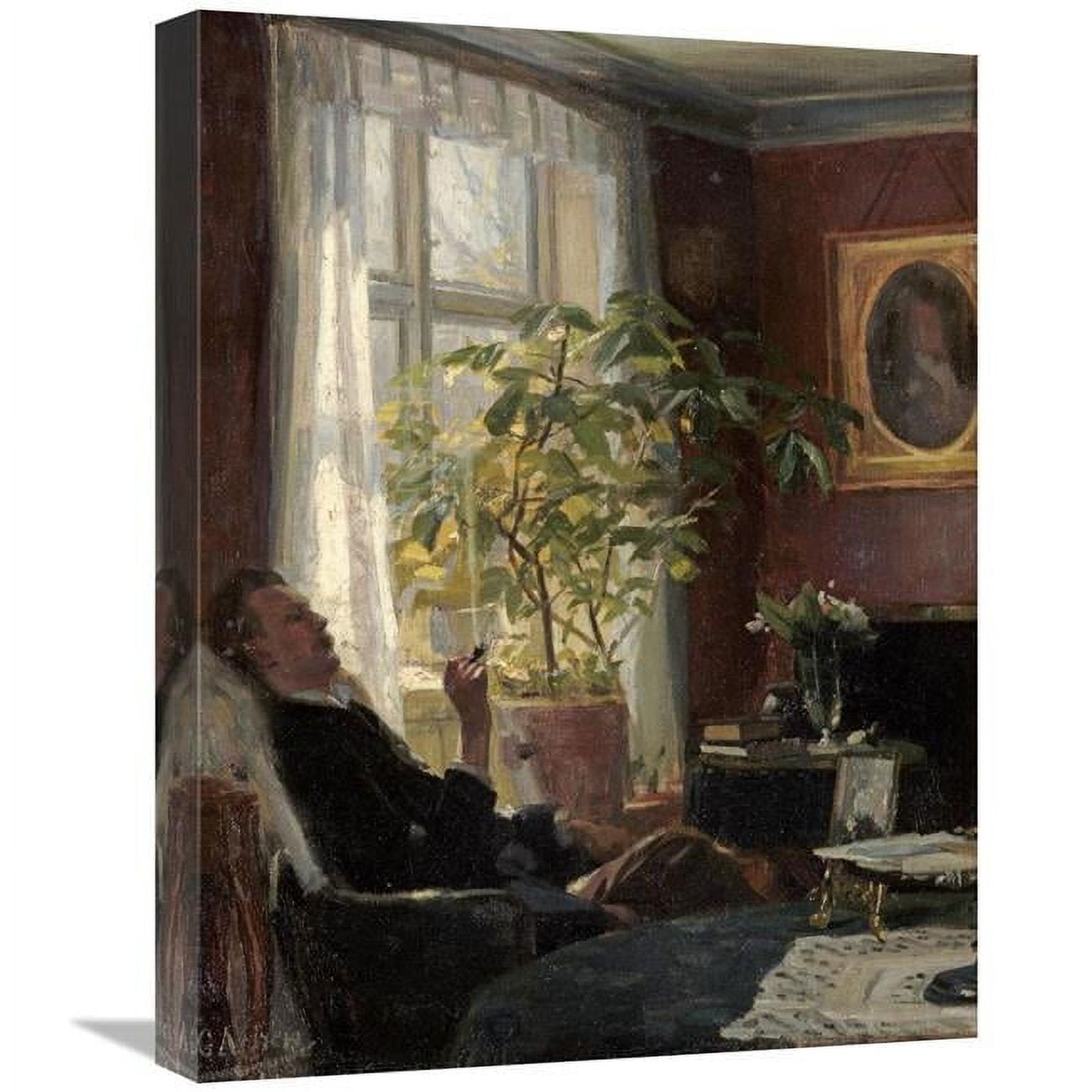 Global Gallery 22 in. By the Window Art Print - Georg Nicolai Achen ...