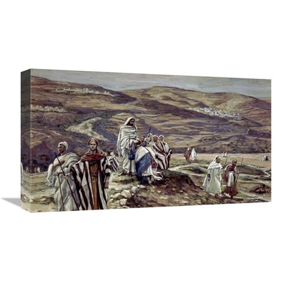Global Gallery 22 in. Christ Sending Out the Seventy Disciples Two by ...