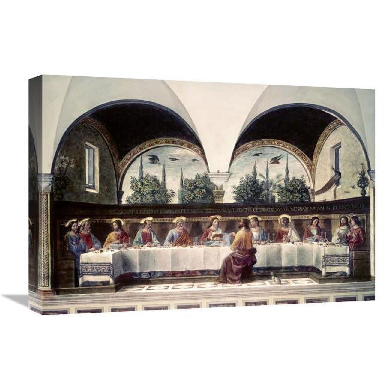 Global Gallery Last Supper Art Print - Domenico Ghirlandaio - 22in. - Walmart.com