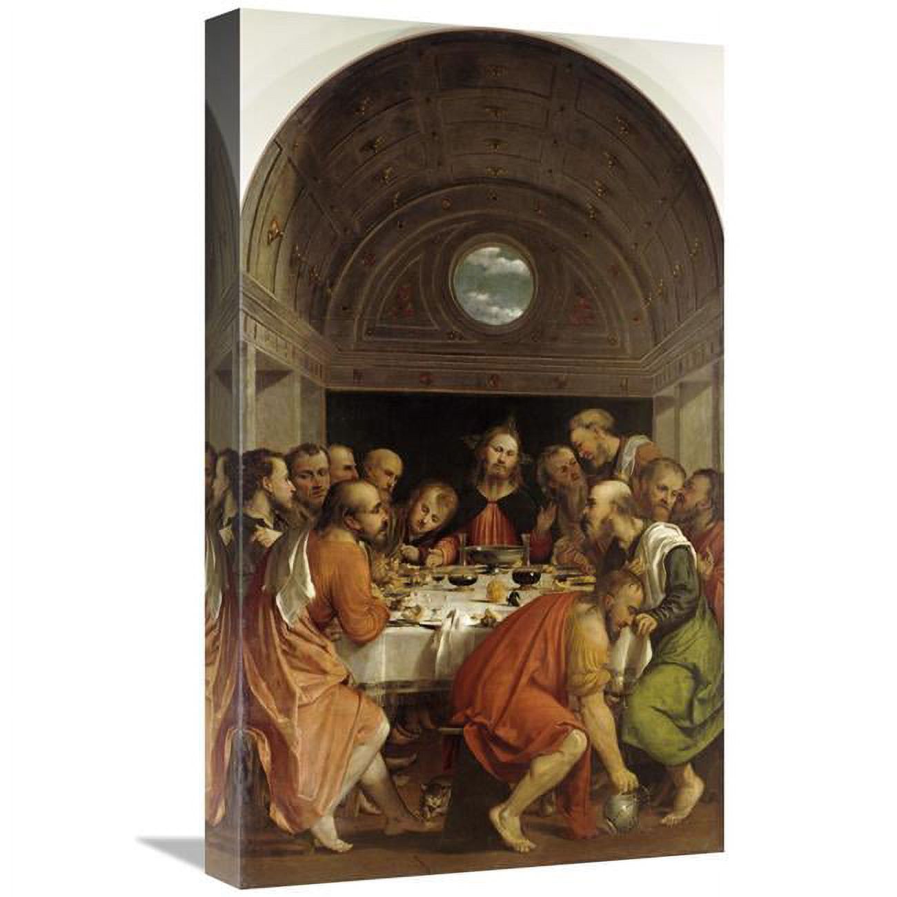 Global Gallery 22 in. Last Supper Art Print - Romanino - Walmart.com