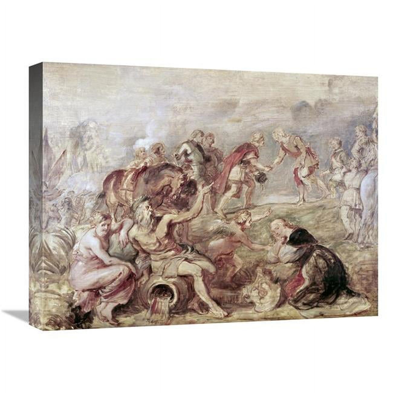 Global Gallery 22 in. Meeting of the Two Ferdinands Art Print - Peter Paul Rubens - Walmart.com