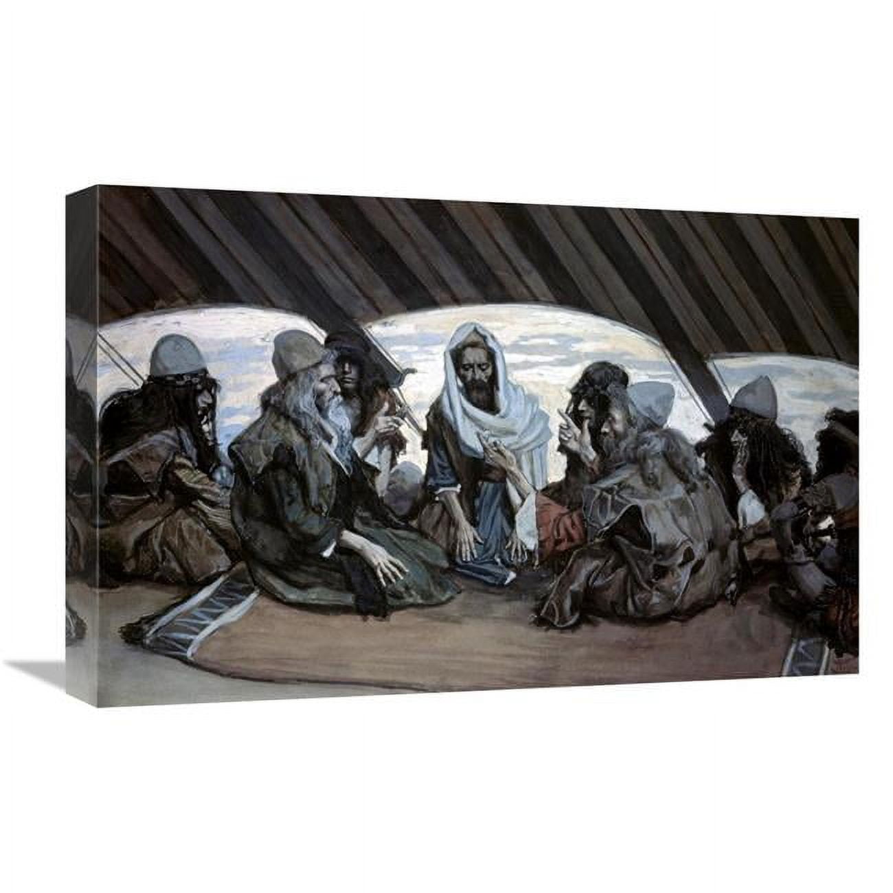 Global Gallery 22 in. Moses & Jethro Art Print - James Tissot - Walmart.com