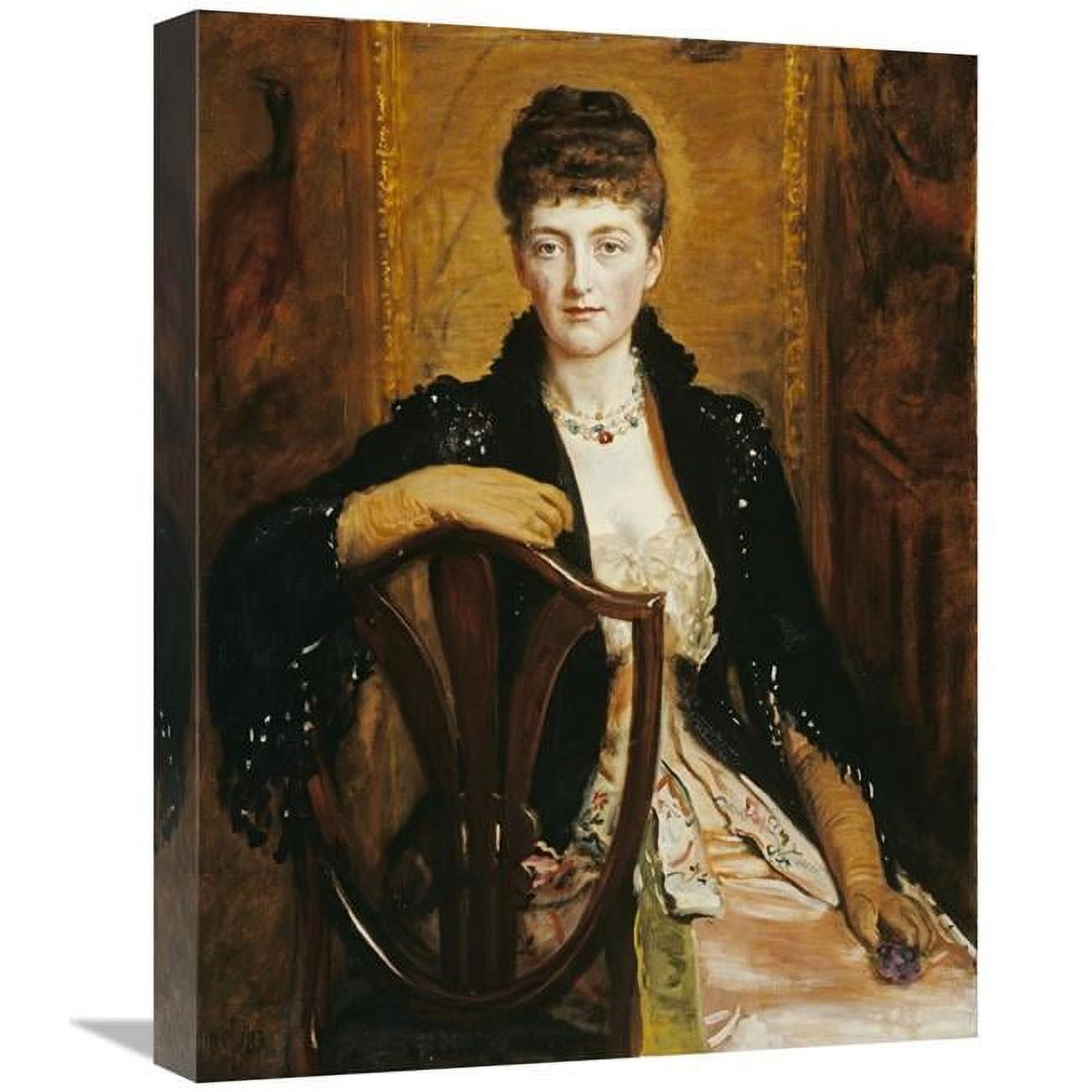 Global Gallery Portrait of Alice Sophia Caroline Wortley Art Print ...