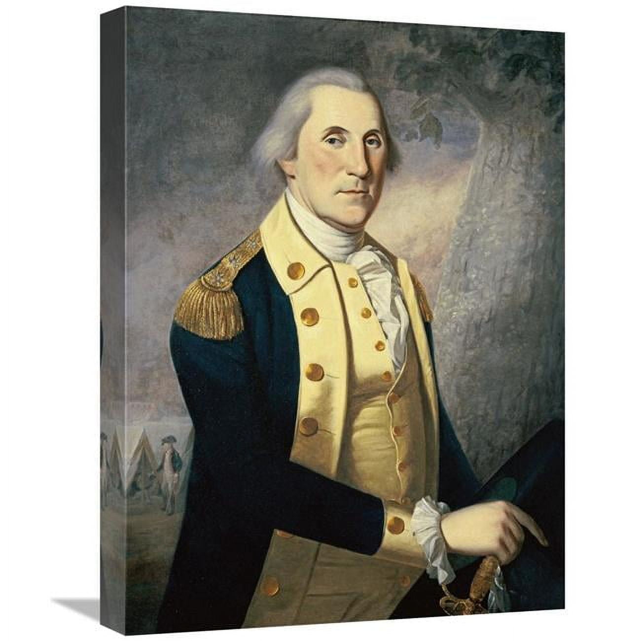 Global Gallery 22 in. Portrait of George Washington Art Print - James ...