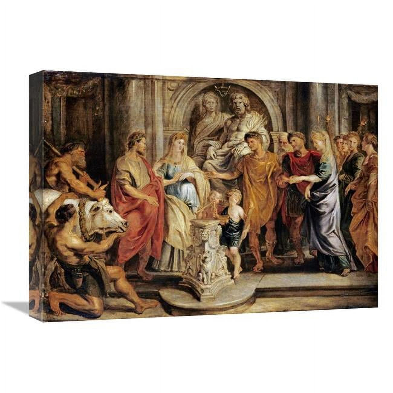 Global Gallery The Marriages of Constantine & Fausta Art Print - Peter Paul Reubens - Walmart.com