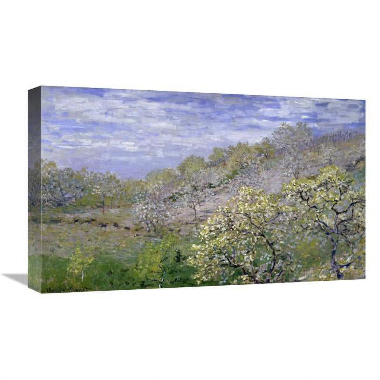 Global Gallery Trees in Bloom - Arbres En Fleurs Art Print - Claude ...