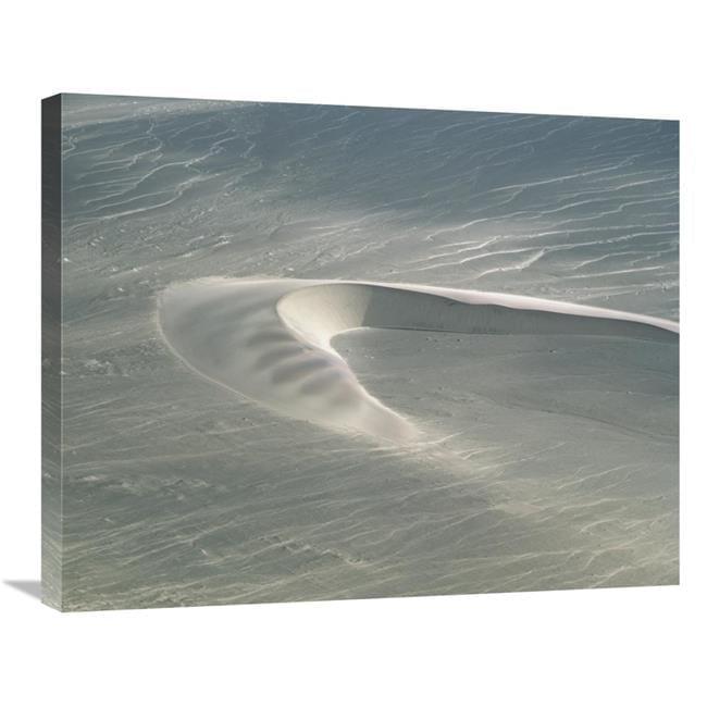Global Gallery 22 x 28 in. Aerial of Barchan Dunes - Skeleton Coast ...
